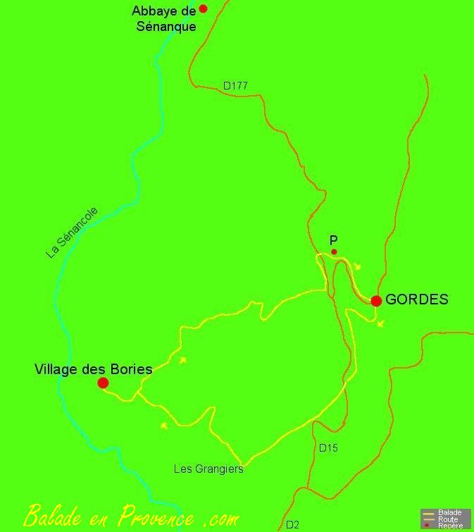 Balade en Provence - Le village des Bories à Gordes