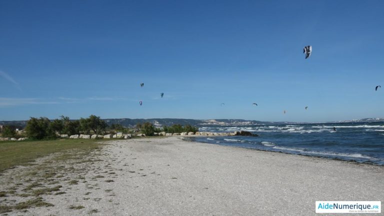 Plage du Jaï à Marignane - Balade en Provence