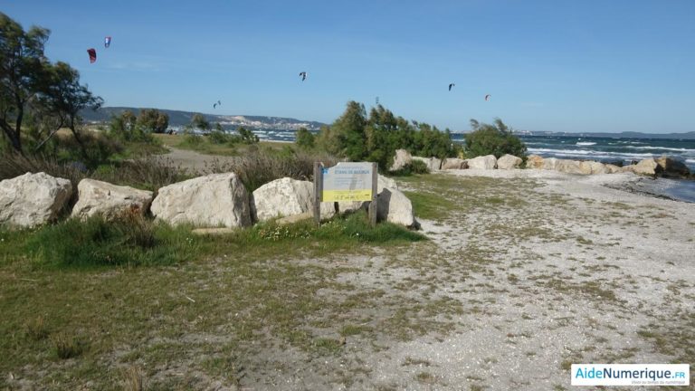 Plage du Jaï à Marignane - Balade en Provence